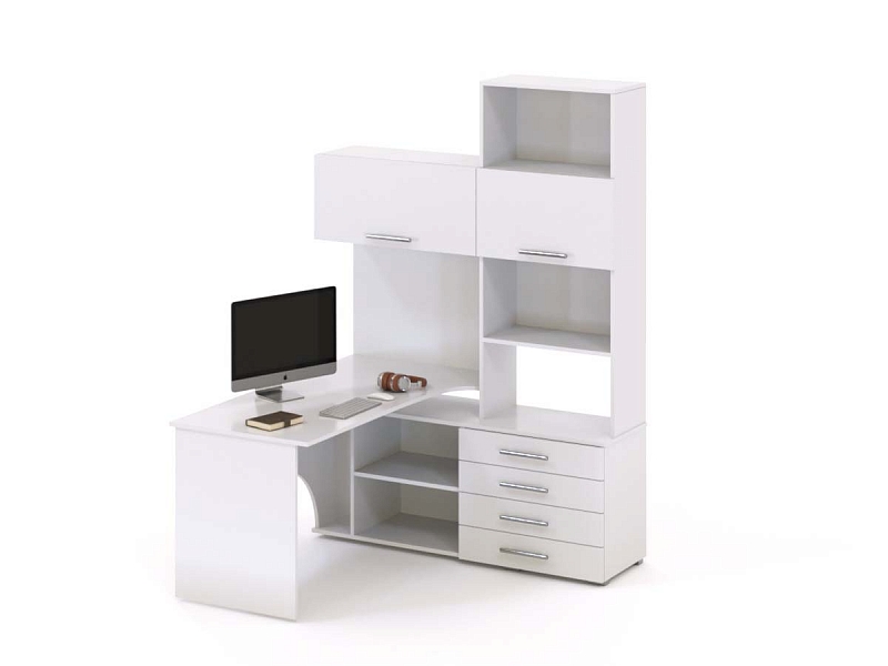Компьютерные столы с ящиками и полками - купить в Москве от производителя